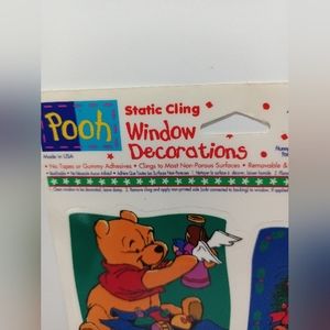 Disney | Holiday | Vintage Christmas Window Clings Retro Static Cling ...